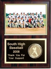 Sports Team Photo Plaques