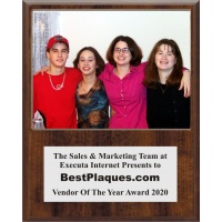 Engraved Plaques :: Photo Plaques :: Plaques For 5x7 Photos